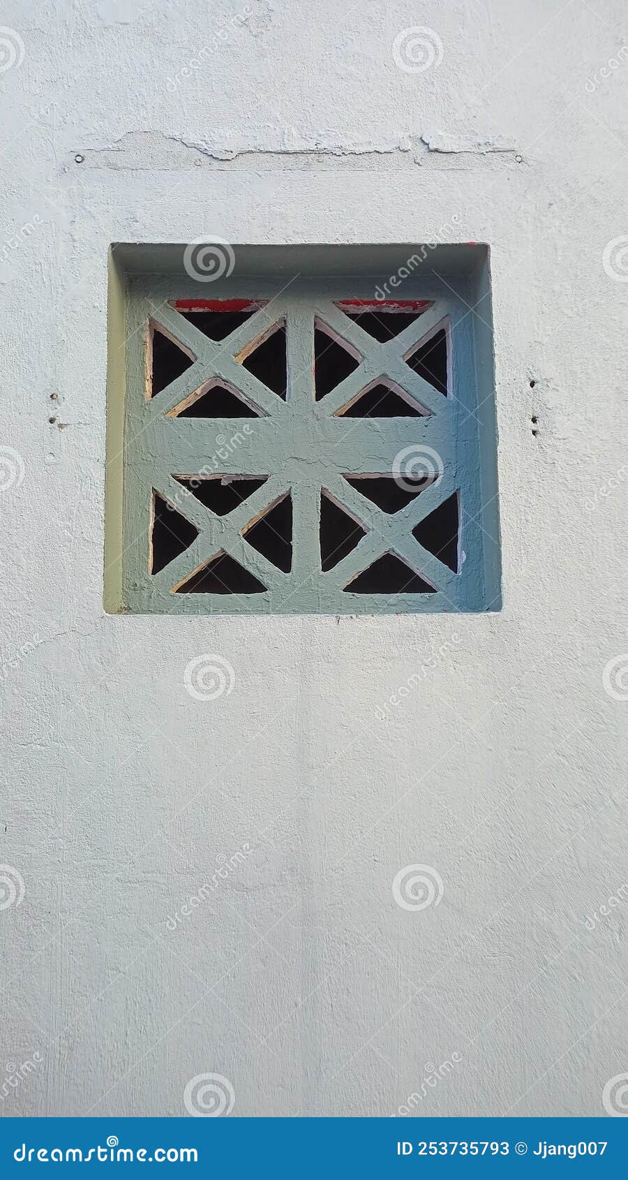 Four Boxes Design Isolated Hole in Wall Design Stock Image - Image of ...