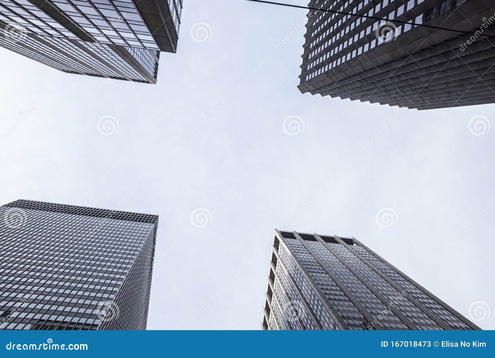 Four buildings stock image. Image of windows, four, skycrapper - 167018473