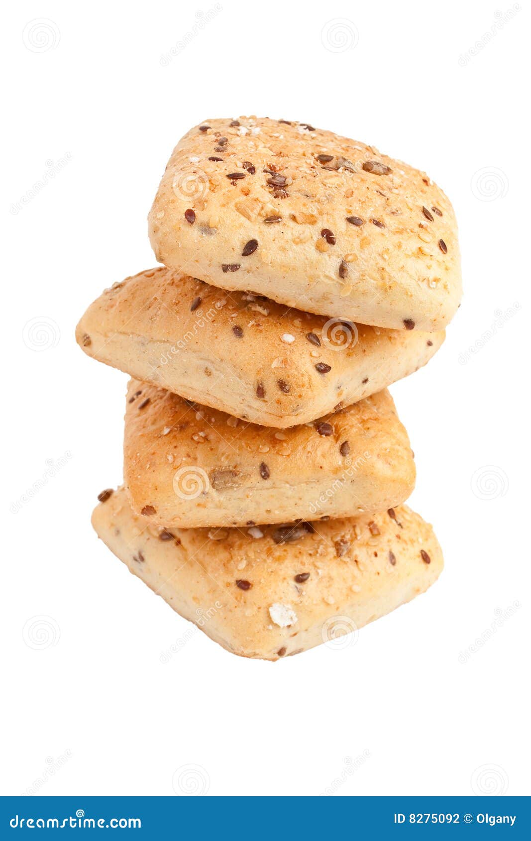 Four buns stock photo. Image of bakery, crust, objects - 8275092