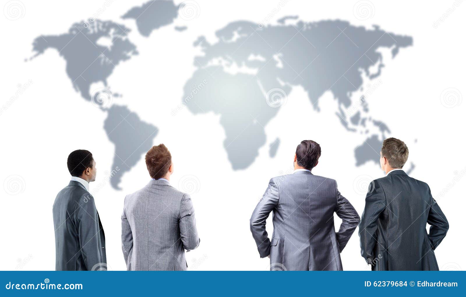 Four Business Mans from the Back Stock Photo - Image of four, corporate ...