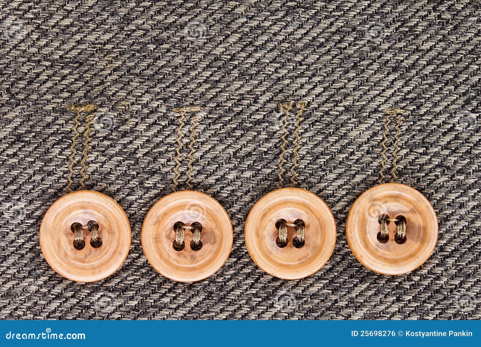 Four Buttons stock photo. Image of sewing, shirt, jacket - 25698276