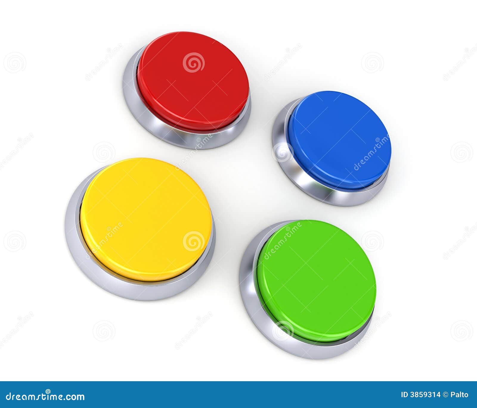 Four buttons stock illustration. Illustration of control - 3859314