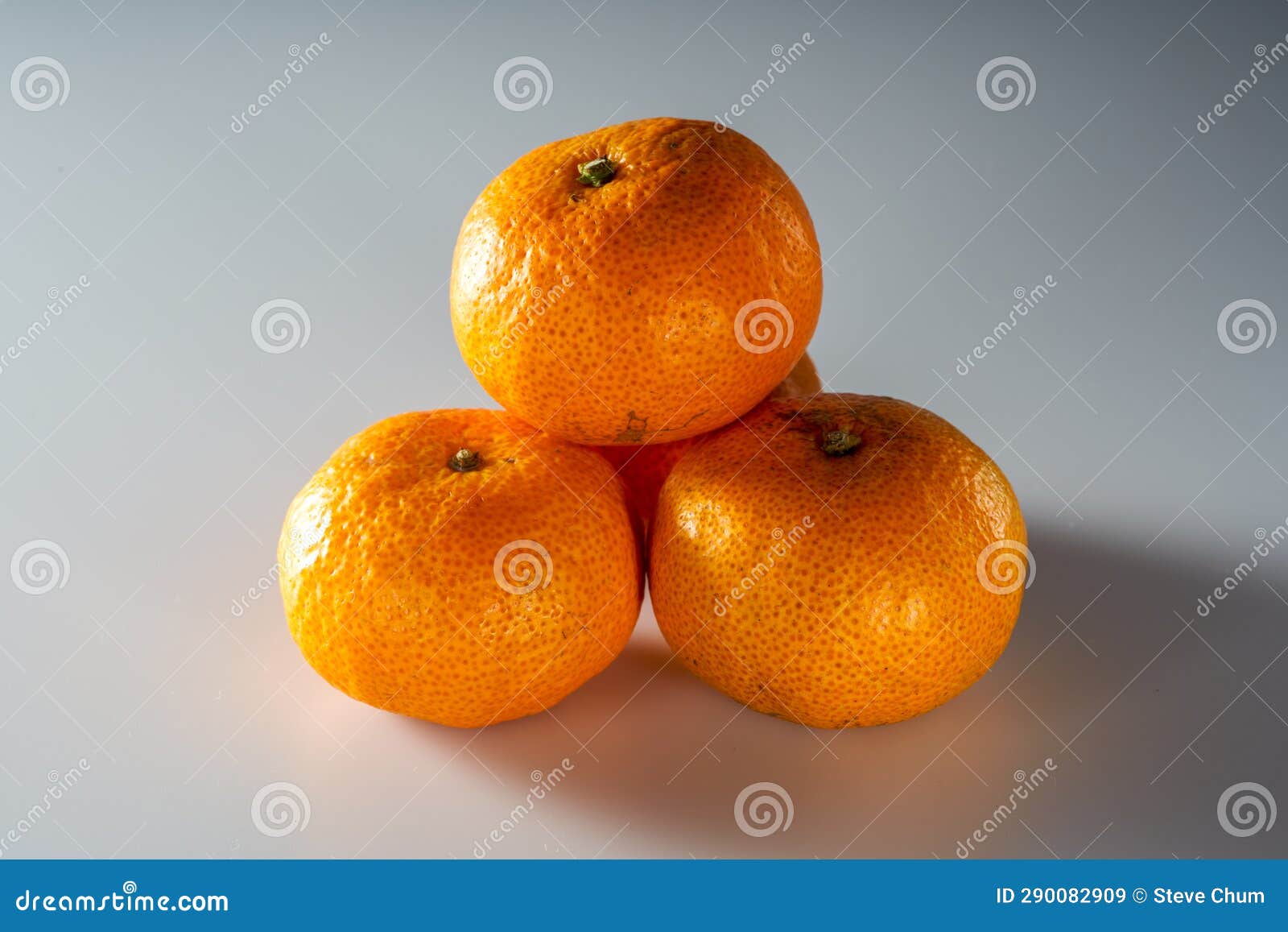 Four Cantonese Sugar Oranges Close-up on White Stock Image - Image of ...