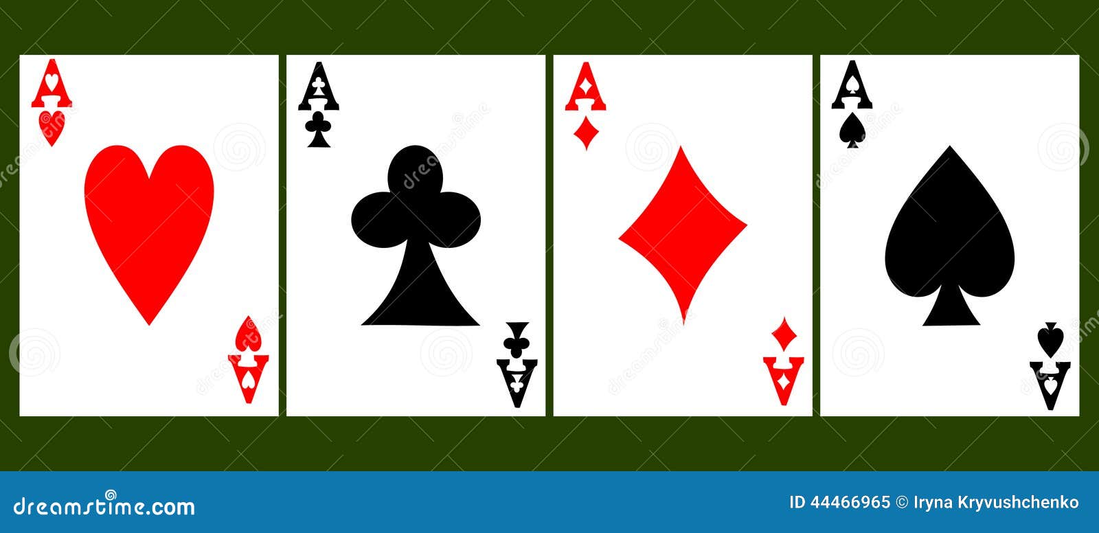 Four Card Suits. Cards Deck. Cartoon Vector | CartoonDealer.com #59500227