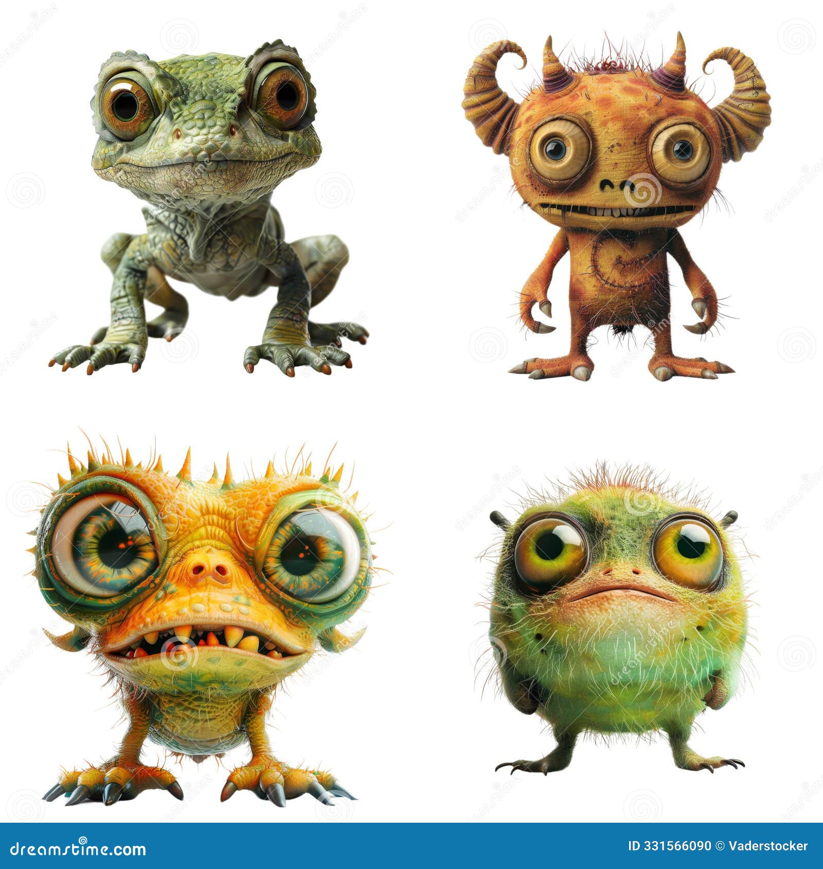 Cartoon Sea Creatures | CartoonDealer.com #38091089