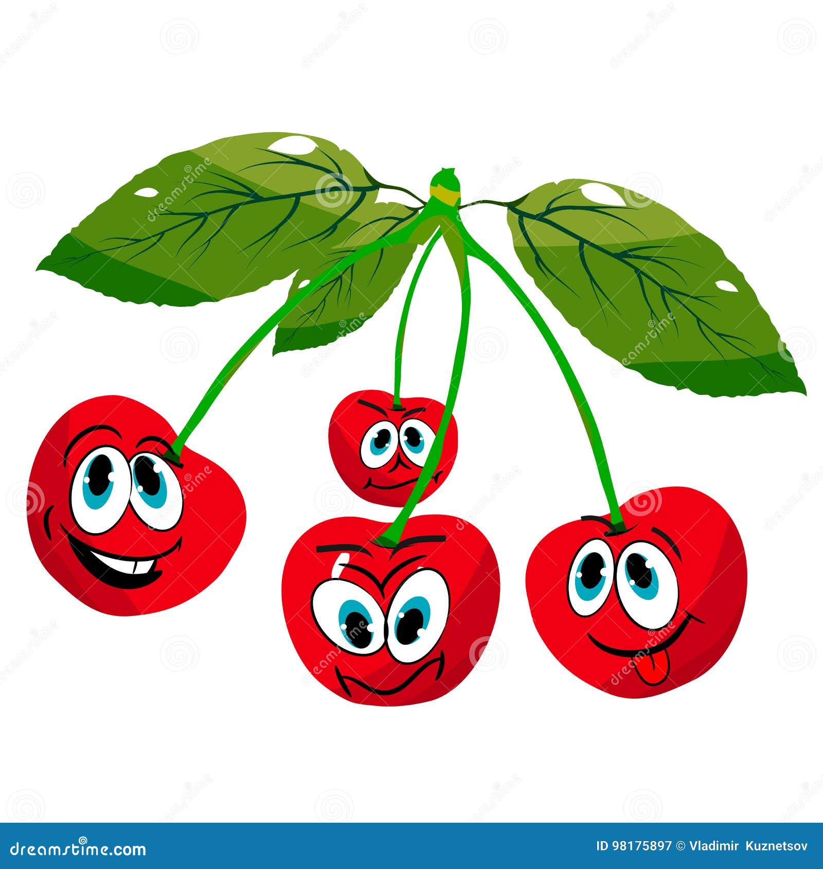 Cherries Cartoon Stock Illustrations – 2,753 Cherries Cartoon Stock ...