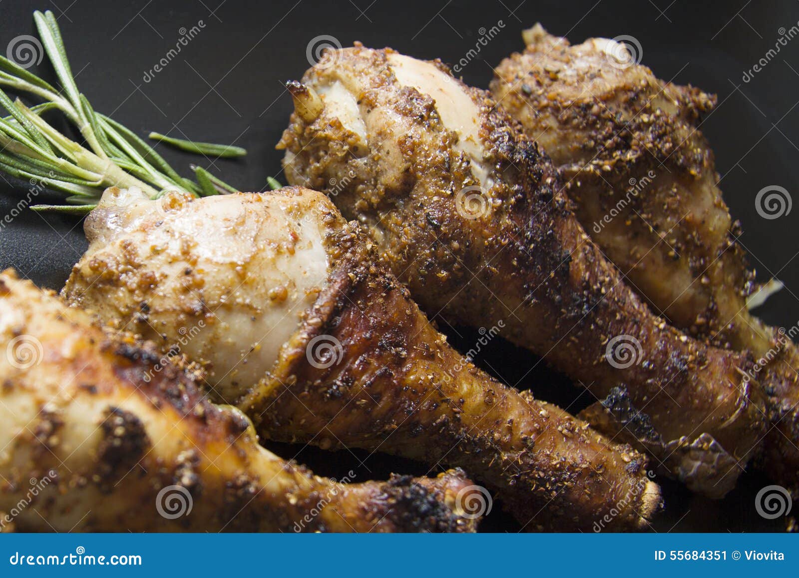 Four chicken legs stock image. Image of cook, plate, healthy - 55684351