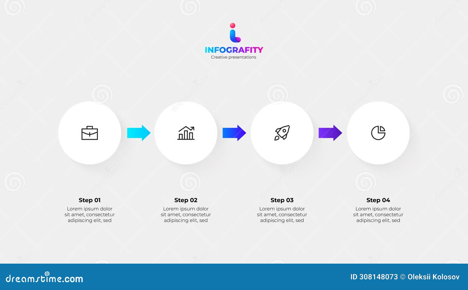 Timeline Visualization A Horizontal Timeline Featuring Icons Or Images ...