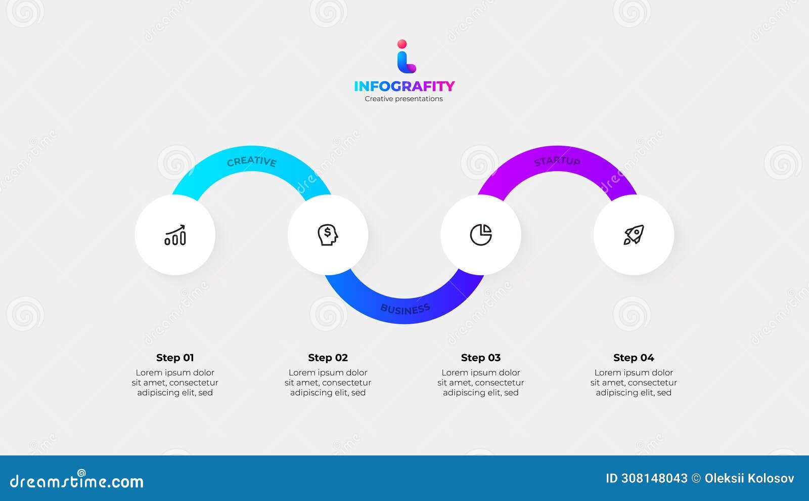 Timeline Visualization A Horizontal Timeline Featuring Icons Or Images ...