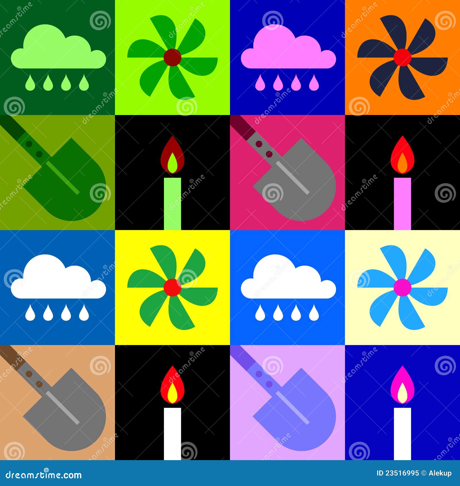 Classical Elements. Set Of Decorative Monograms And Border. Cartoon ...