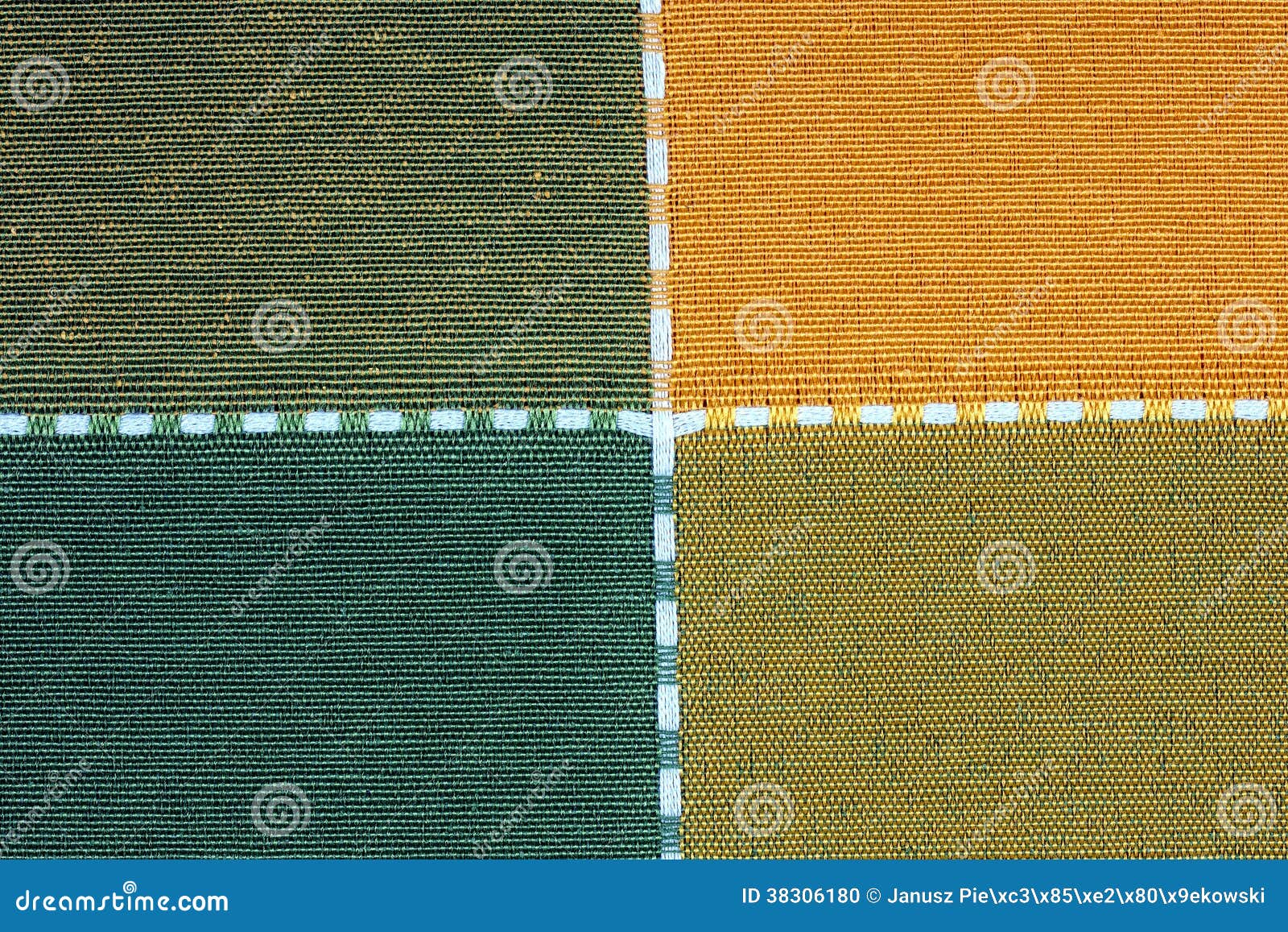 Four-color Canvas, a Background Stock Photo - Image of four, fabrics ...