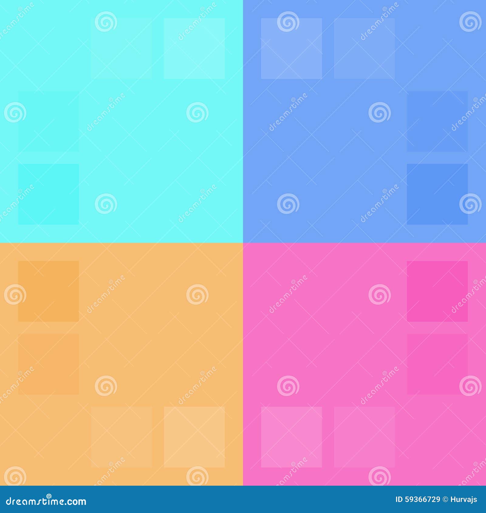 Four color cube background stock illustration. Illustration of ...