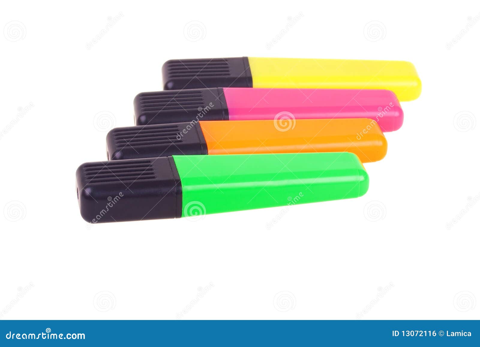 Four Colored Blocks For Yoga, Lie Side By Side, Concept, On A White ...