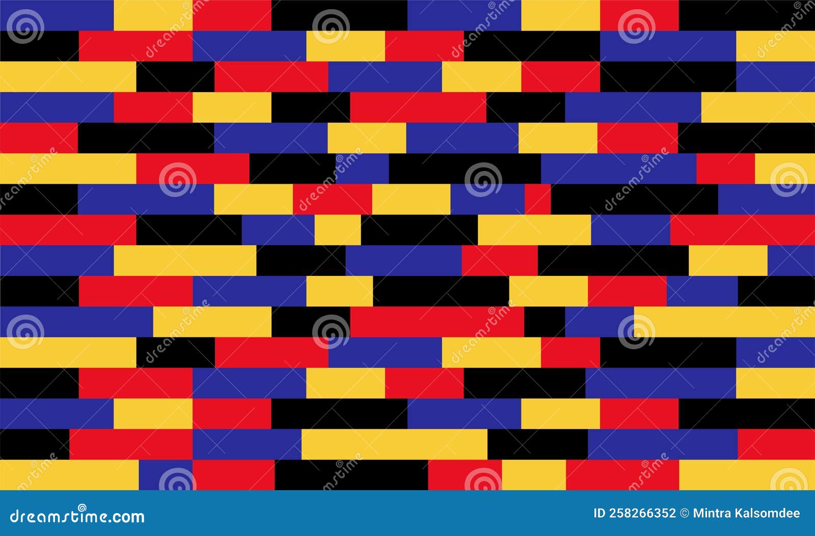 Four Colored Squares for Juneteenth Stock Vector - Illustration of ...
