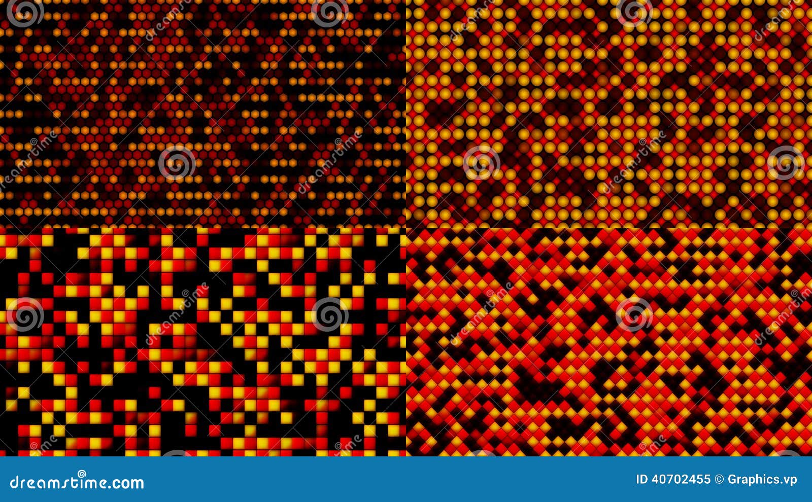Four Colorful Abstract Backgrounds Stock Illustration - Illustration of ...