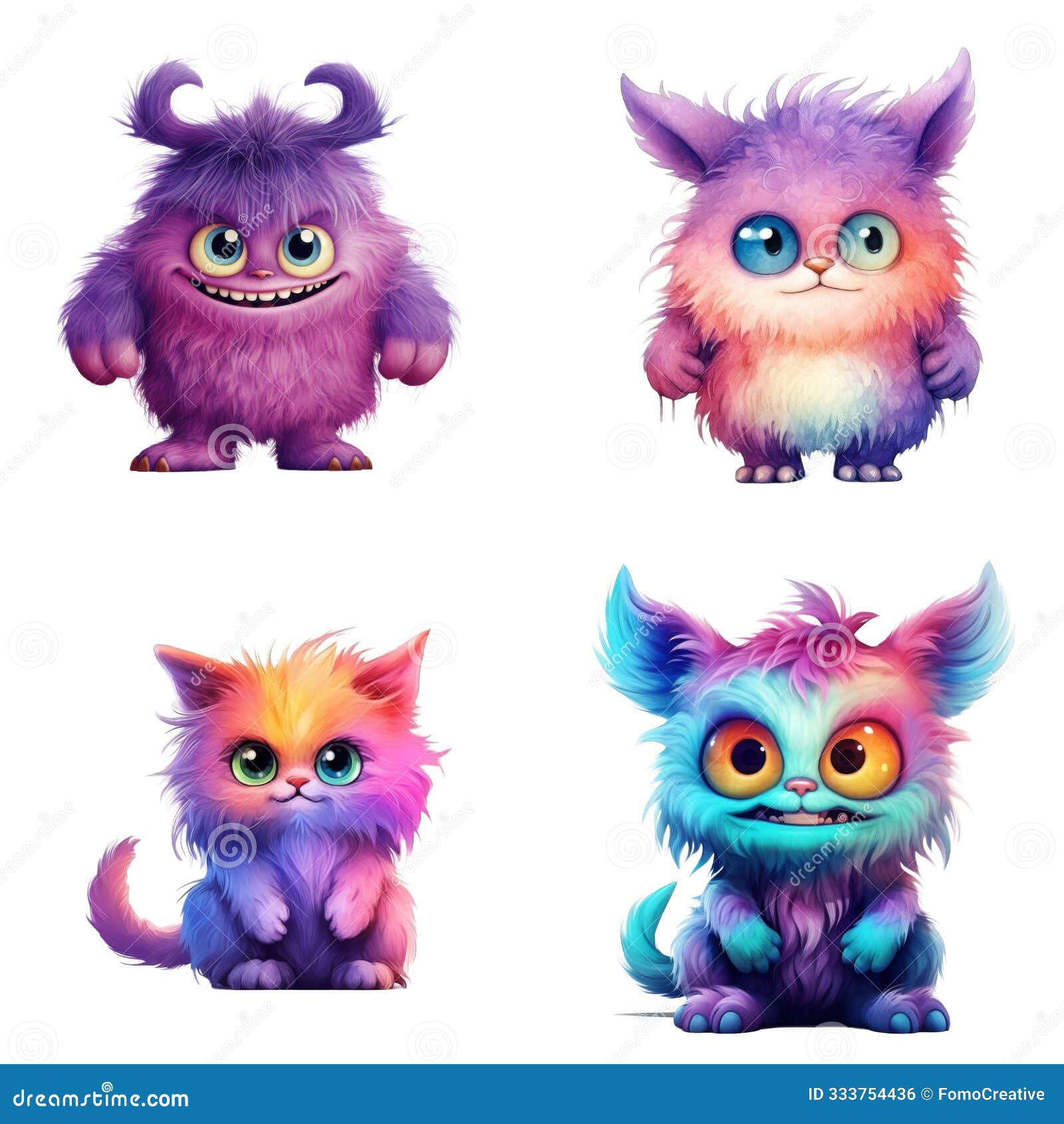 Cartoon Creatures Cooking | CartoonDealer.com #6176759