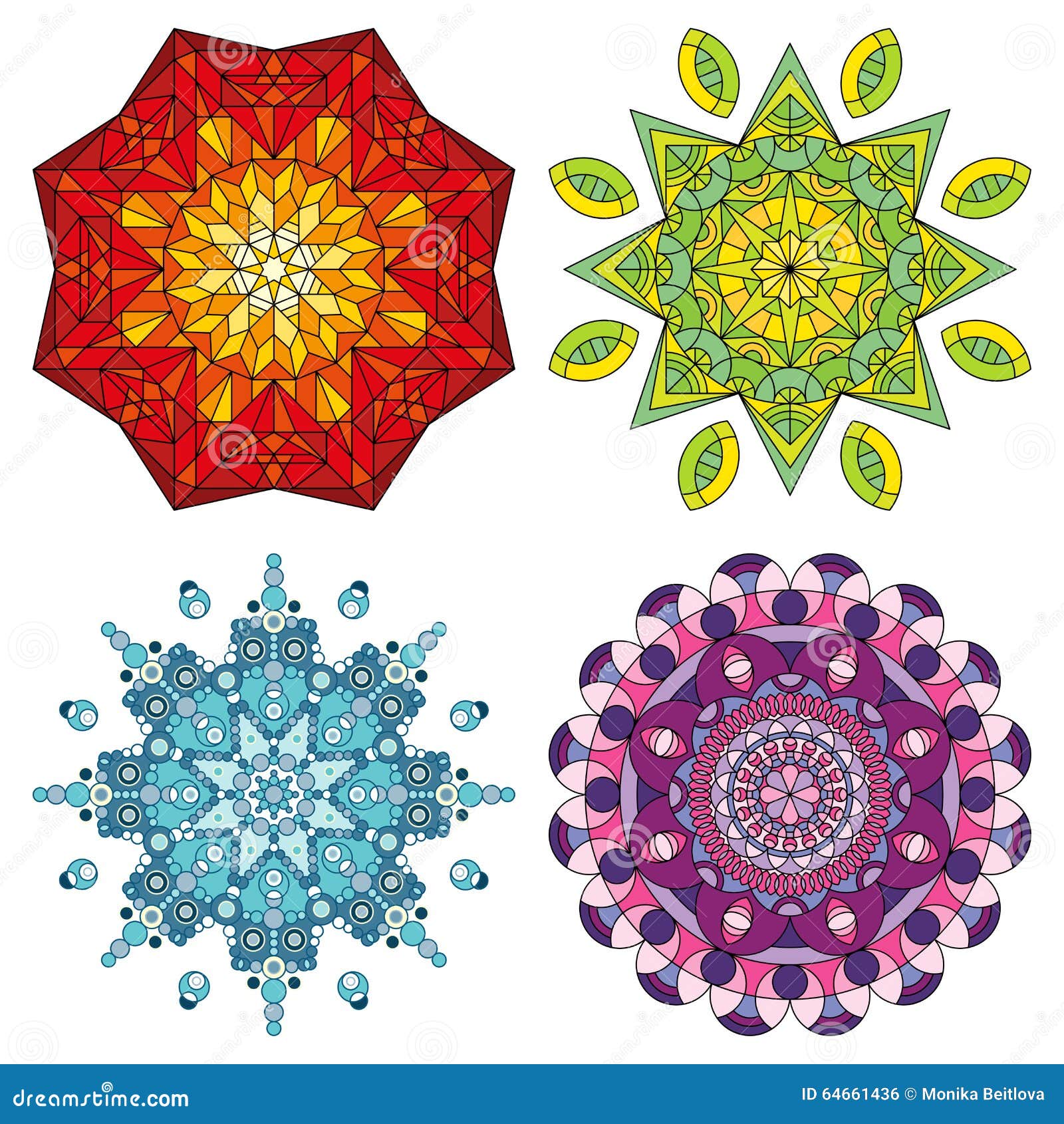 Four Colorful Recycling Bins Overflowing With Assorted Waste And ...