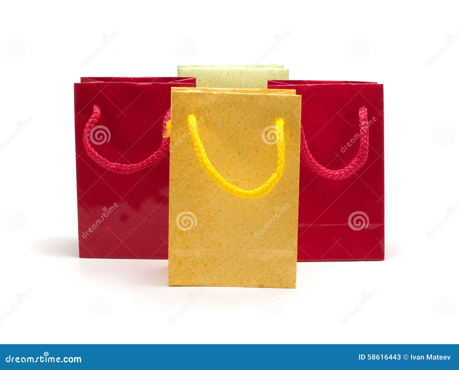 Four colorful presents stock image. Image of holiday - 58616443