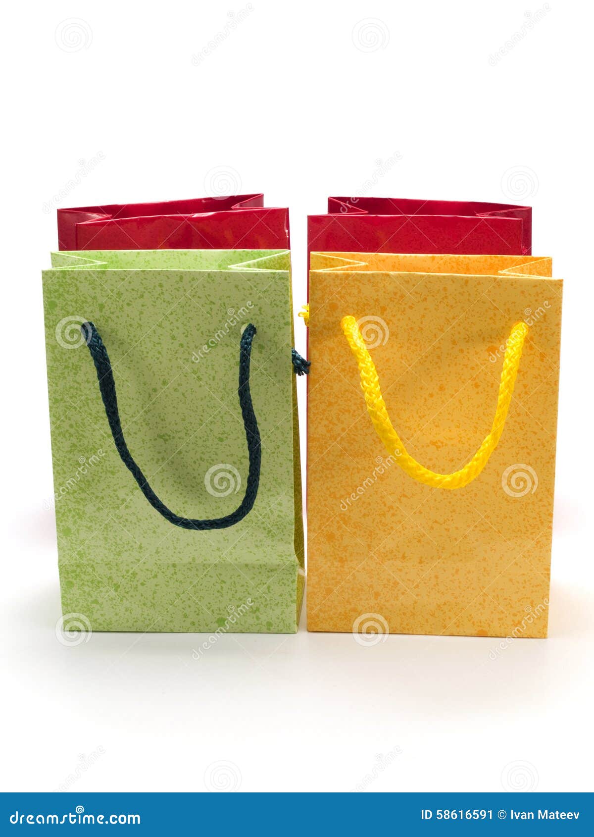 Four colorful presents stock image. Image of christmas - 58616591