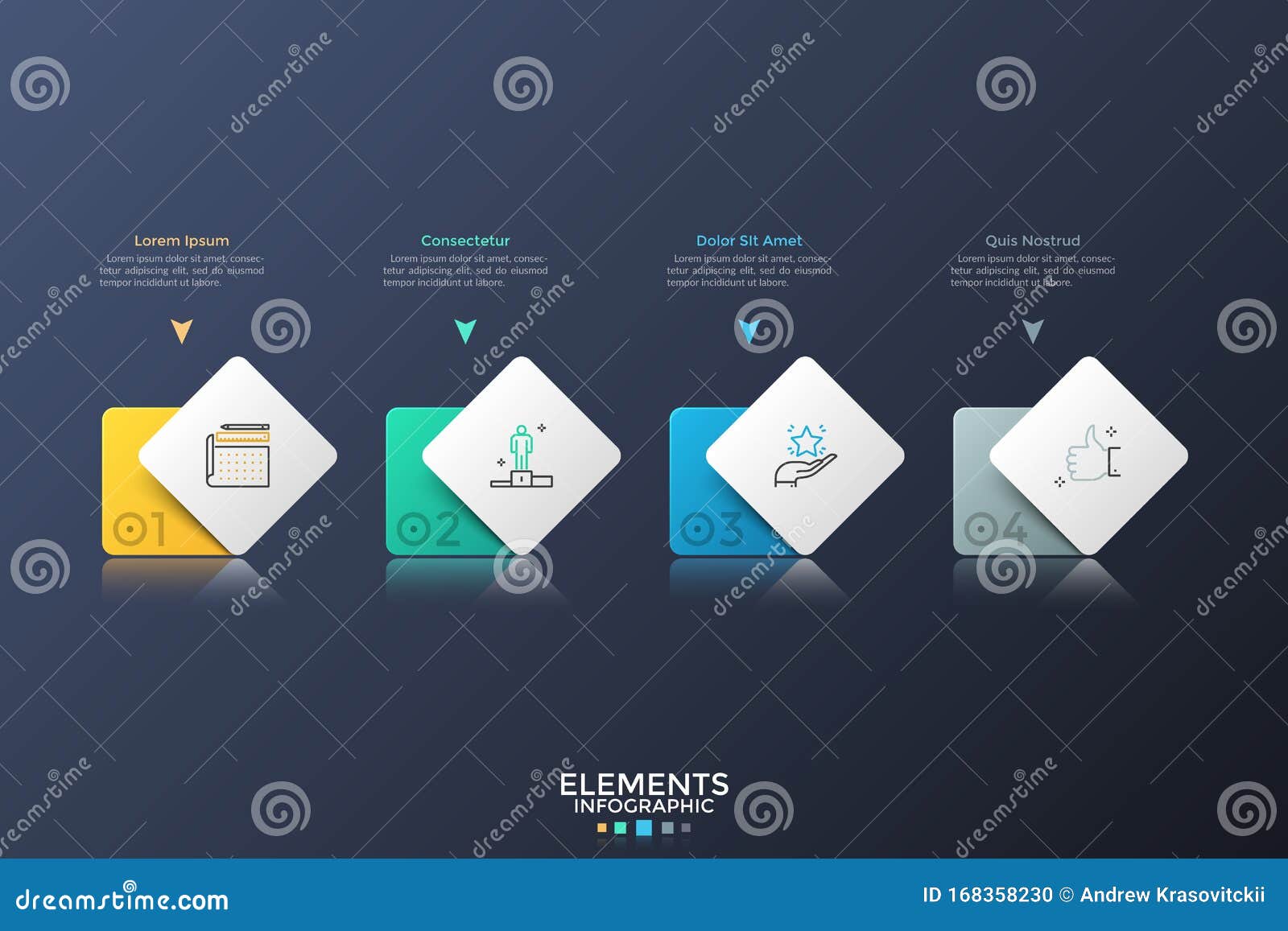 Creative Infographic Template Stock Vector - Illustration of plan ...