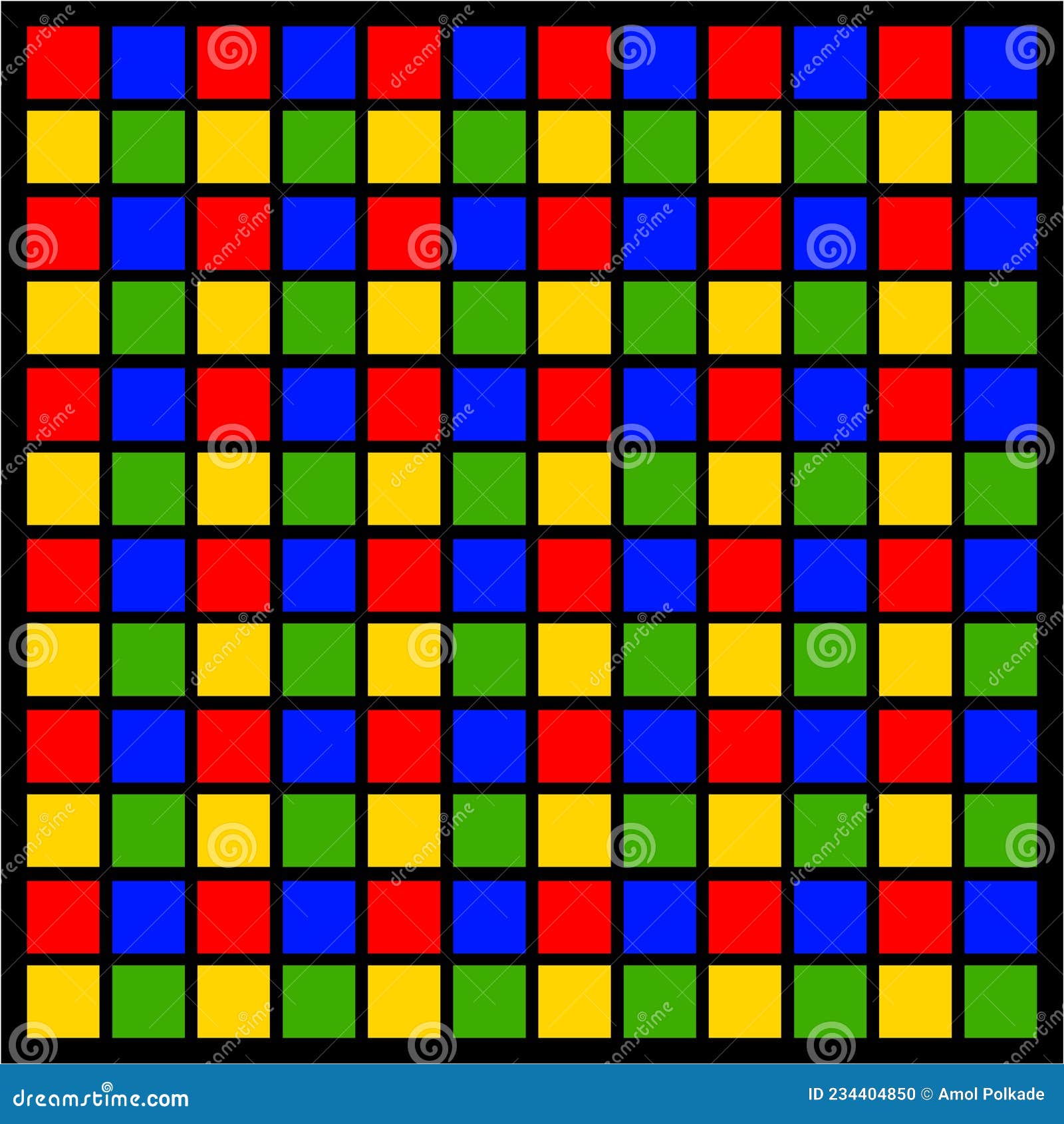 Four Colors Square Background Vector Texture Stock Vector ...