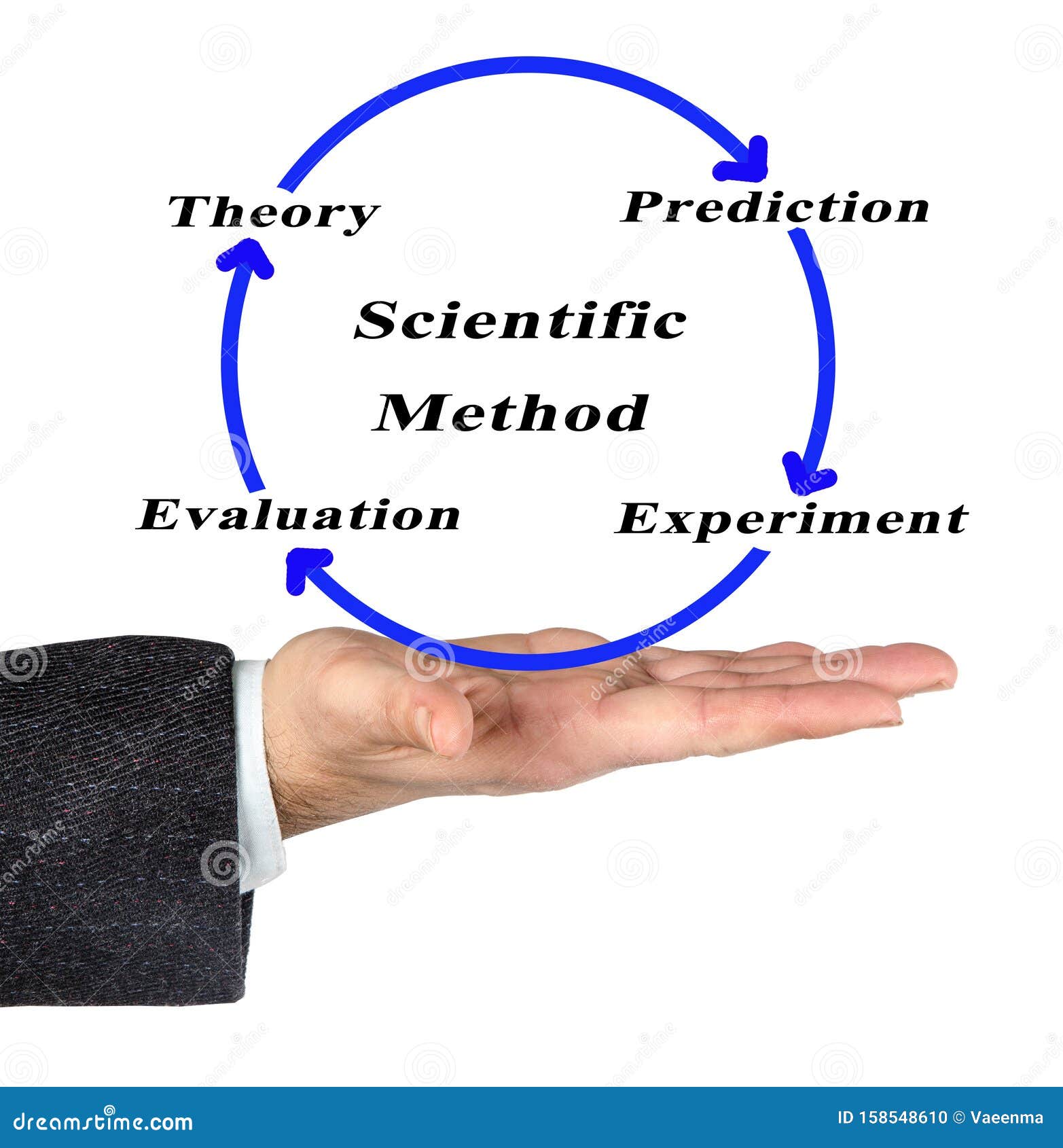 Components of Scientific Method Stock Photo - Image of evaluation ...