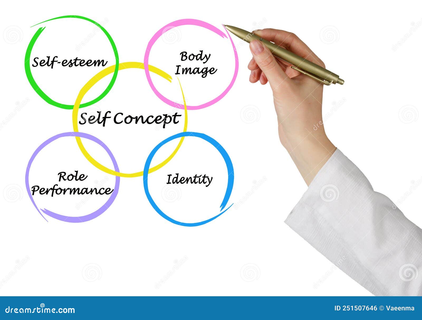 Components of Self Concept stock photo. Image of 3140 - 251507646