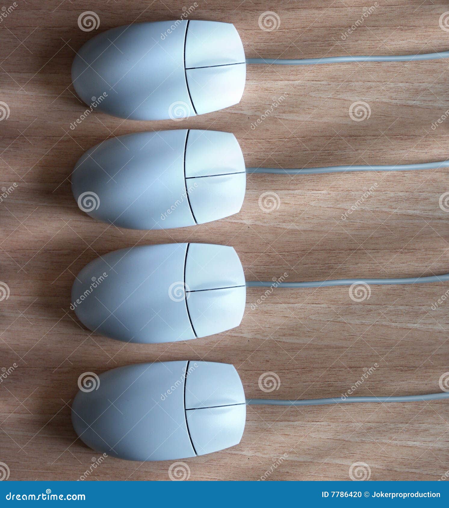 Four computer mouse stock photo. Image of mouse, work - 7786420