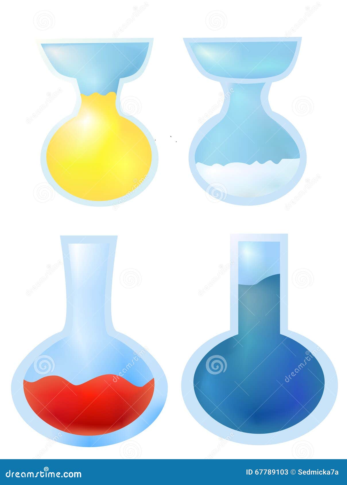 Four concoction stock illustration. Illustration of game - 67789103