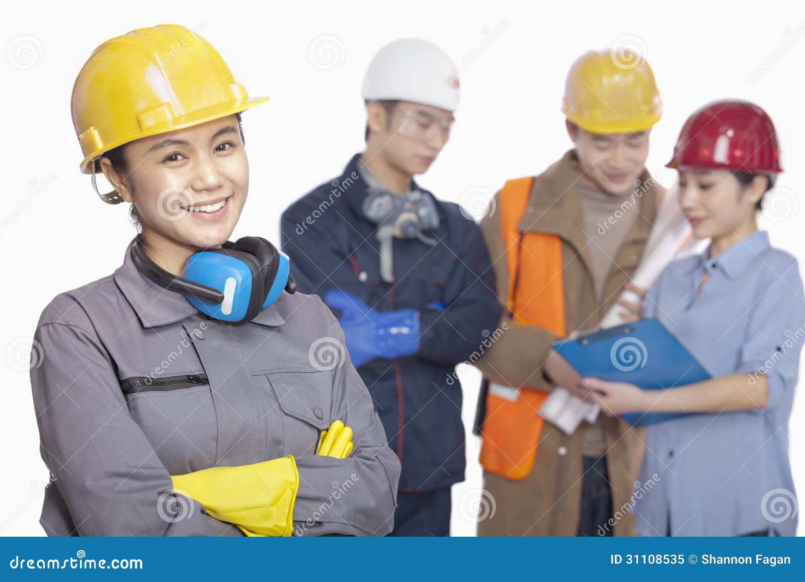 Four Women Construction Workers Stock Photos - Free & Royalty-Free ...