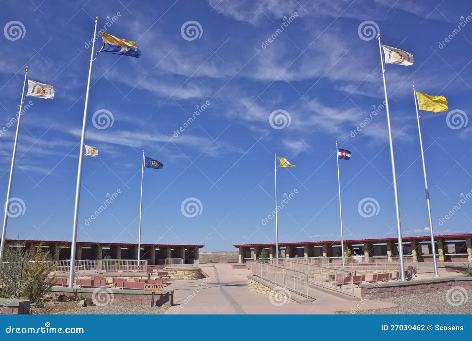 Four corners stock photo. Image of flags, location, travel - 27039462