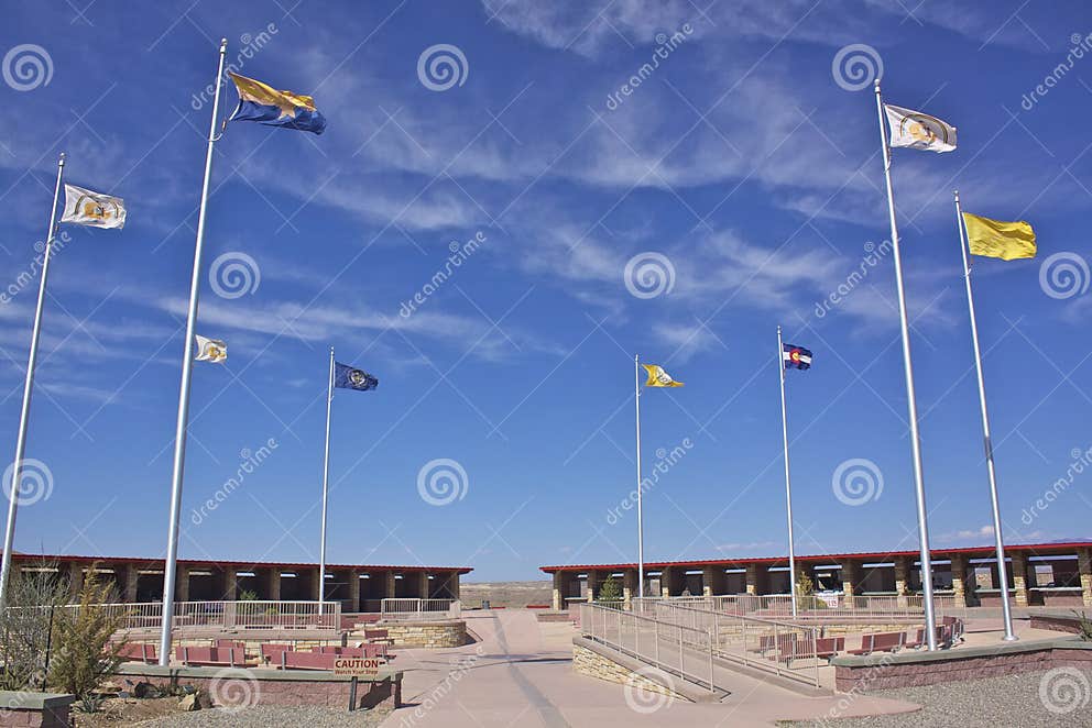 Four corners stock photo. Image of flags, location, travel - 27039462