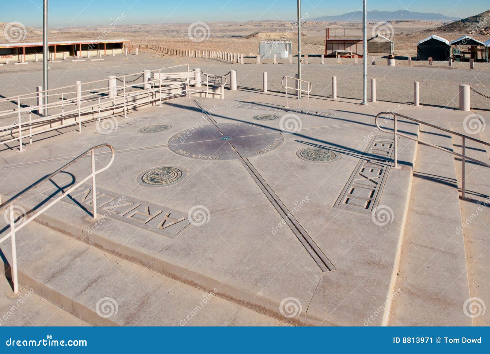 Four Corners Monument Stock Photography | CartoonDealer.com #8814218