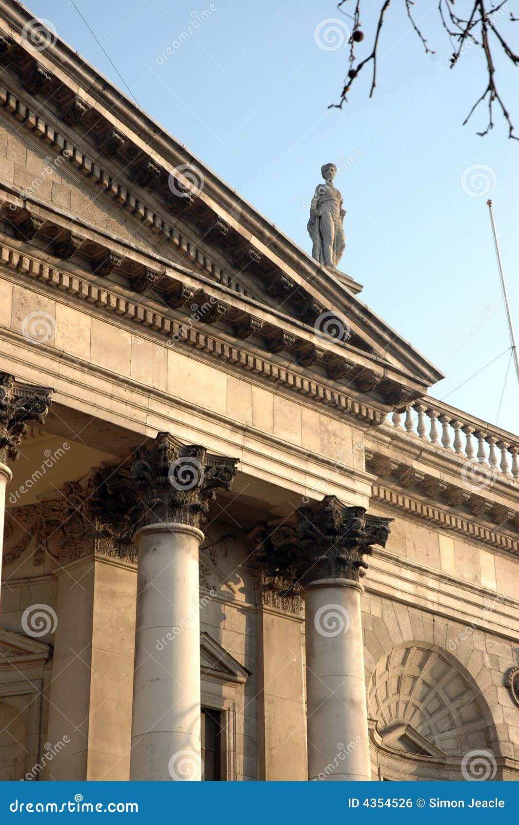Four Courts stock photo. Image of dublin, supreme, ireland - 4354526