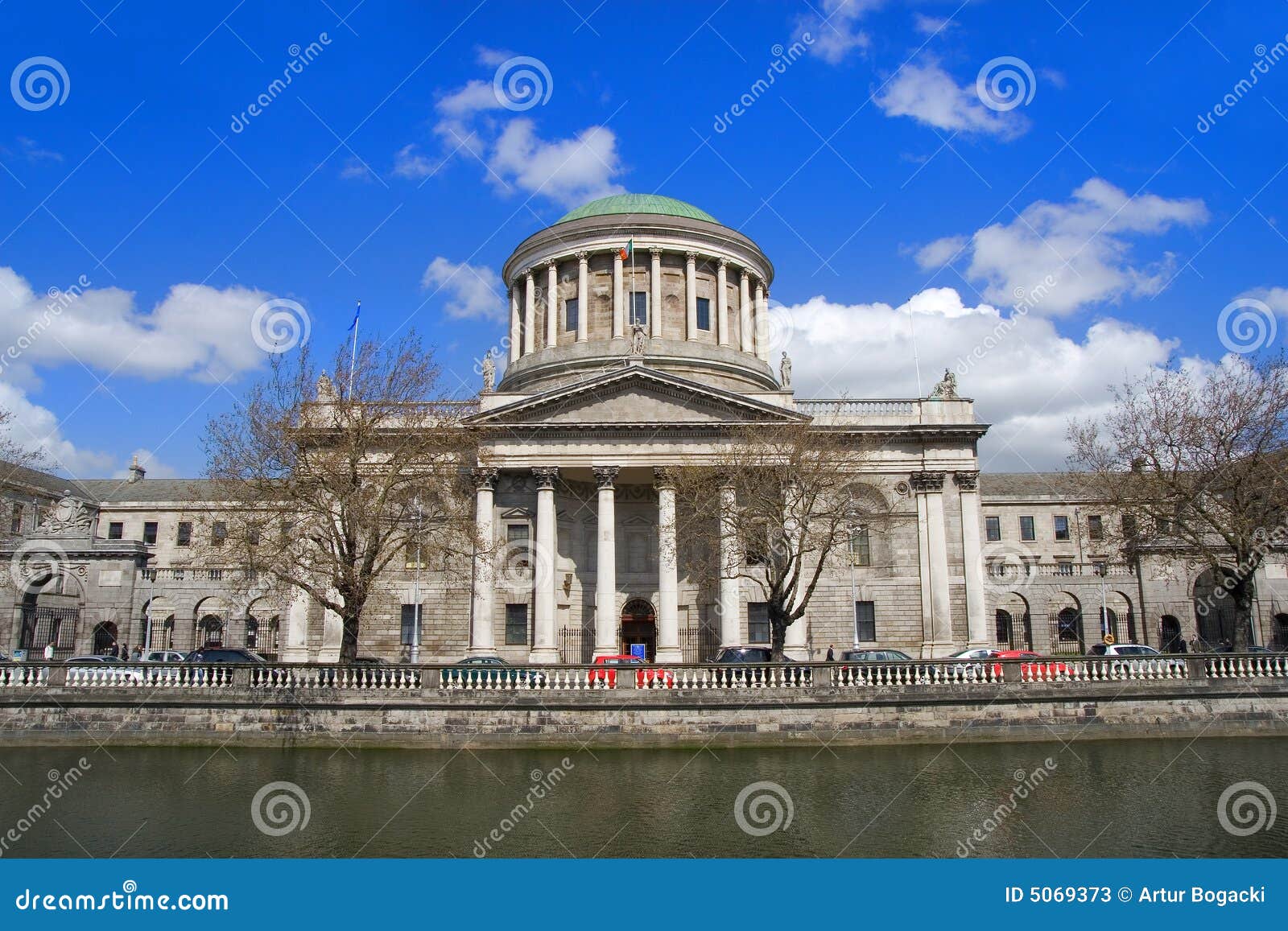 Four Courts stock image. Image of building, government - 5069373