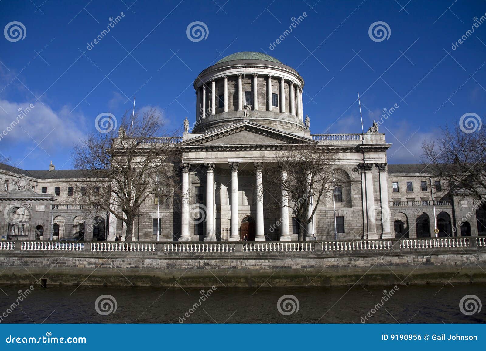Four Courts stock photo. Image of dublin, views, southern - 9190956