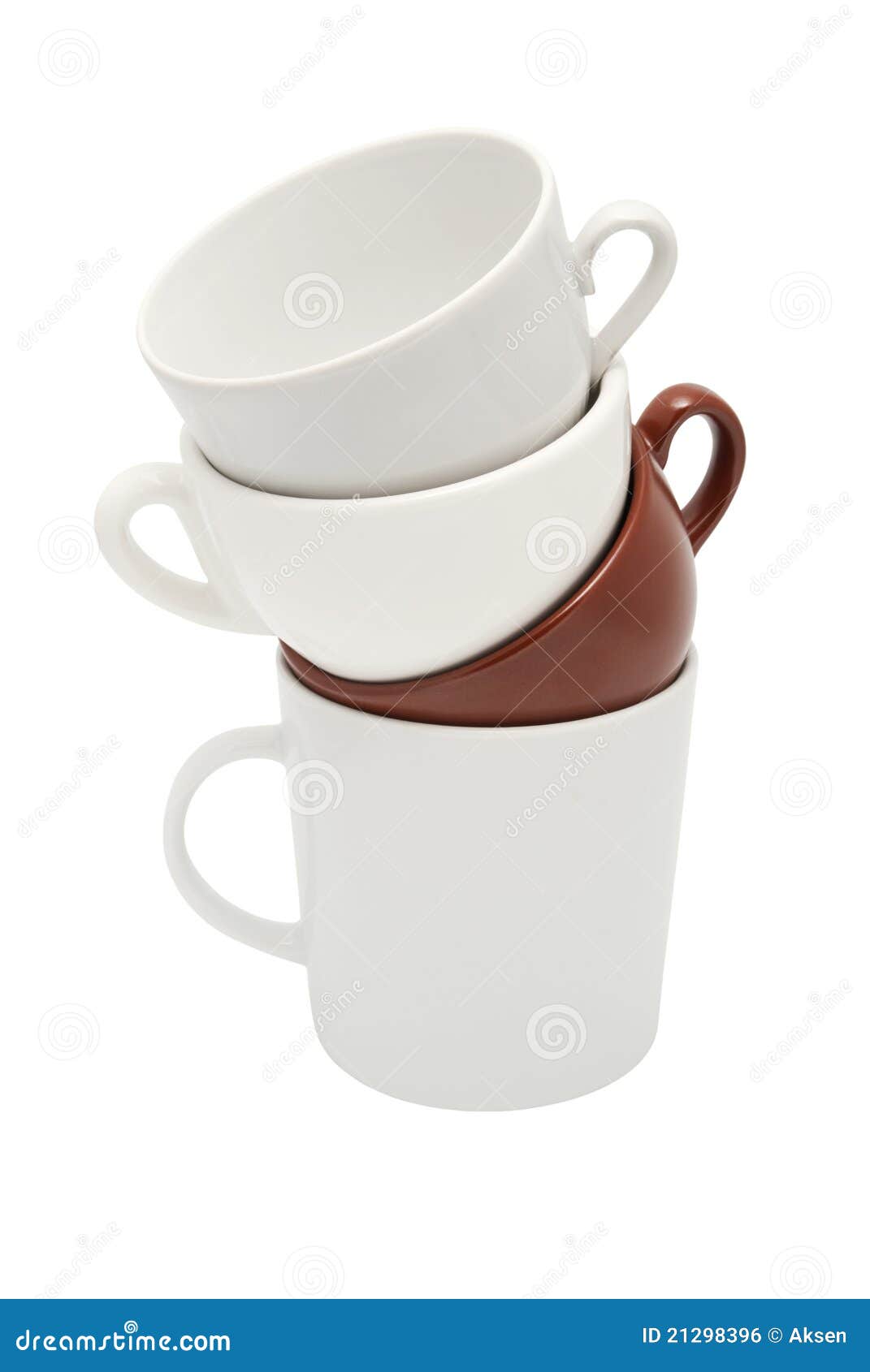 Four cups stock photo. Image of glassware, ware, ceramic - 21298396