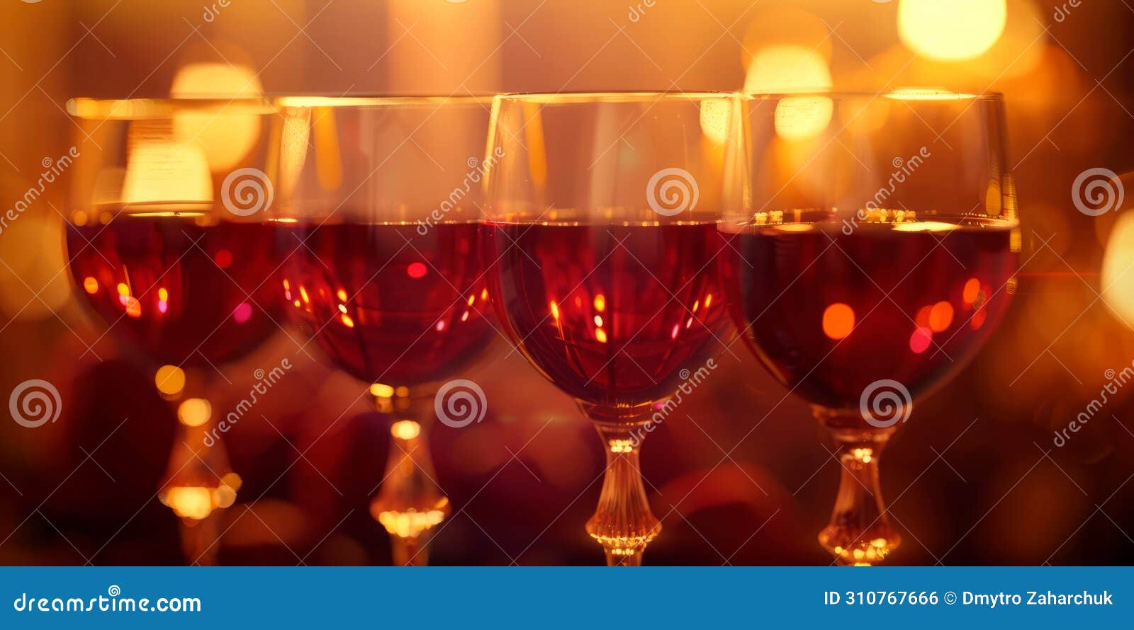 Four Cups of Wine Traditionally Consumed during the Passover Seder ...
