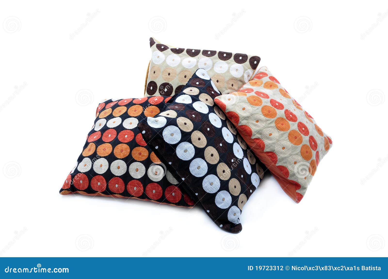 Four Cushions With Texture Picture. Image: 19723312