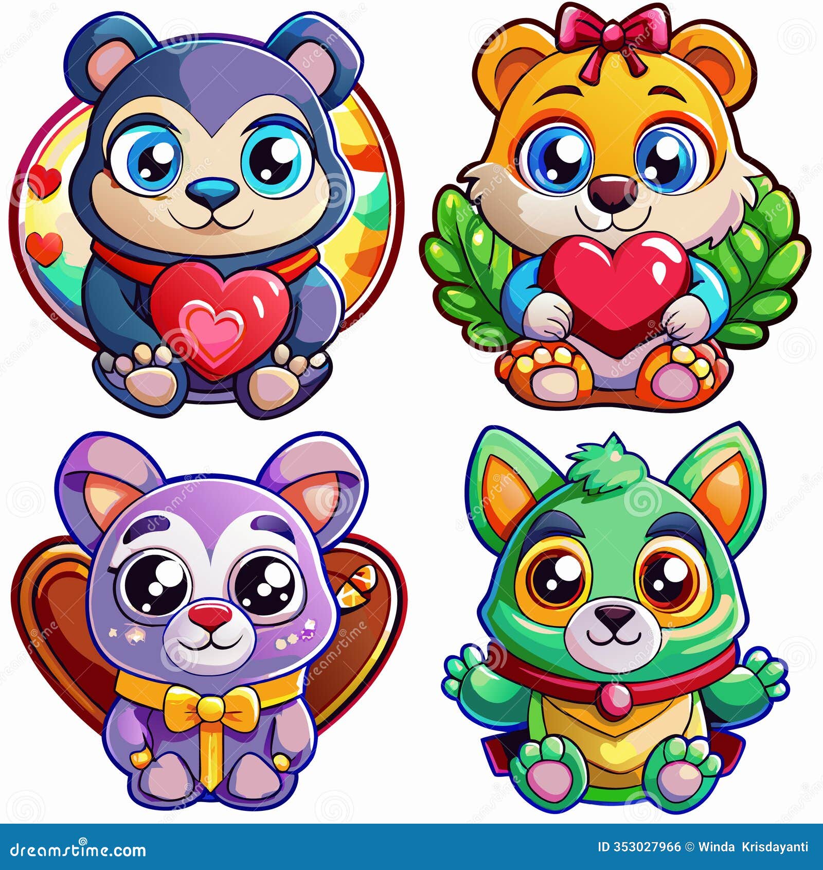 Animals Holding Alphabet Letter Royalty-Free Stock Photo ...