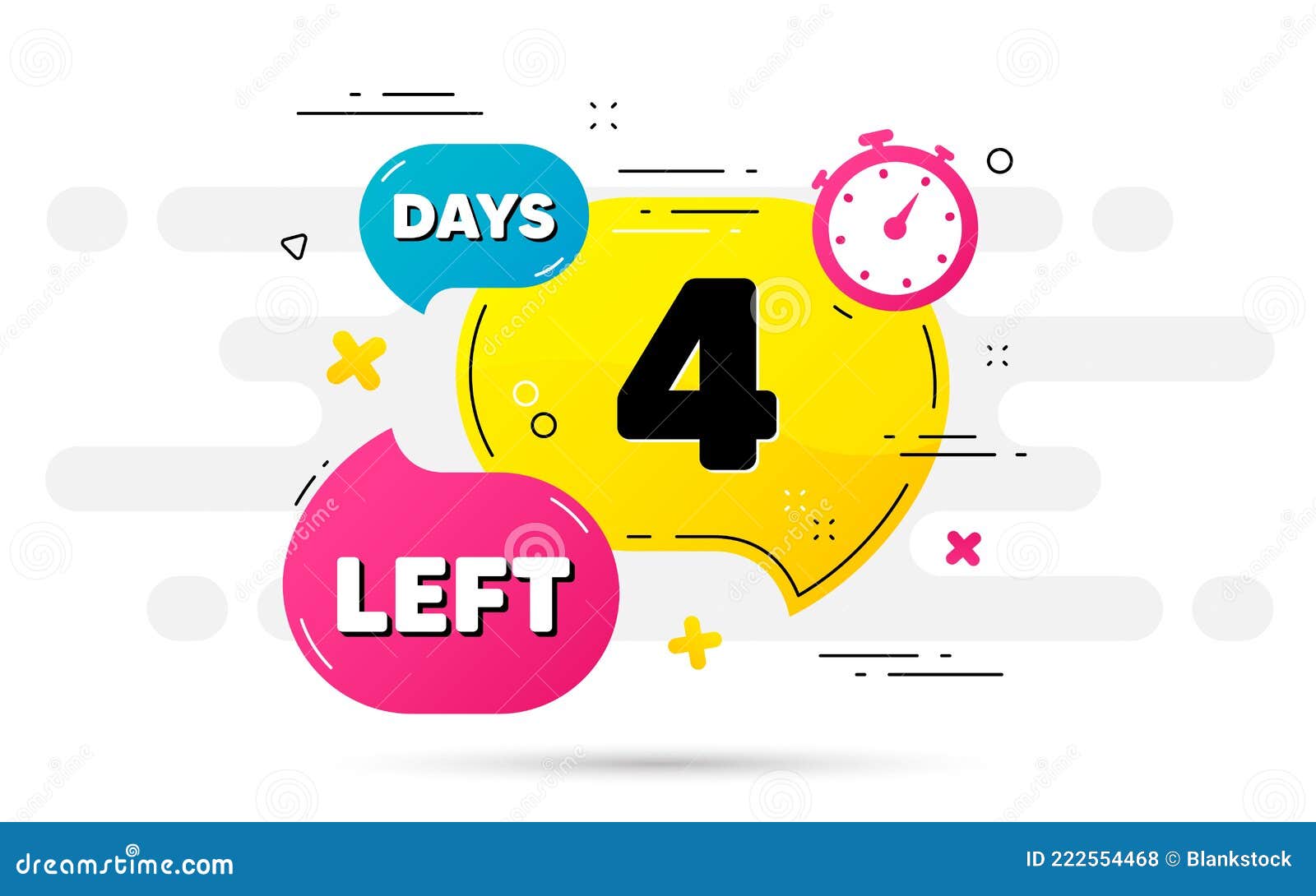 Four Days Left Icon. 4 Days To Go. Vector Stock Vector - Illustration ... Four Days Left Icon. 4 Days To Go. Vector Stock Vector - Illustration ...