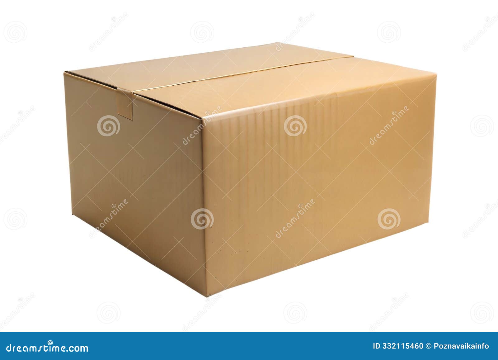 Various Cardboard Boxes Set Against a Plain on Transparent Background ...