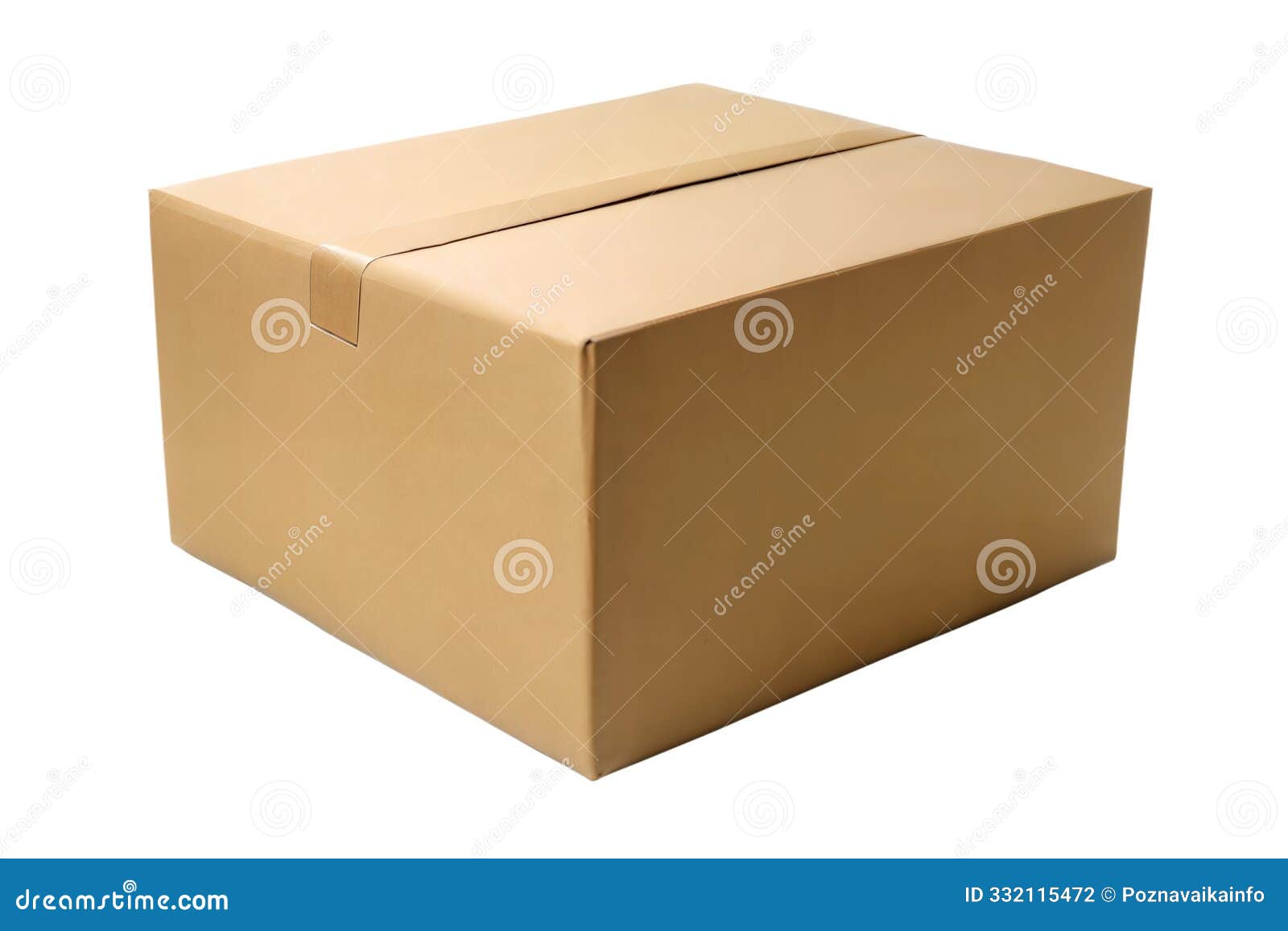 Various Cardboard Boxes Set Against a Plain on Transparent Background ...