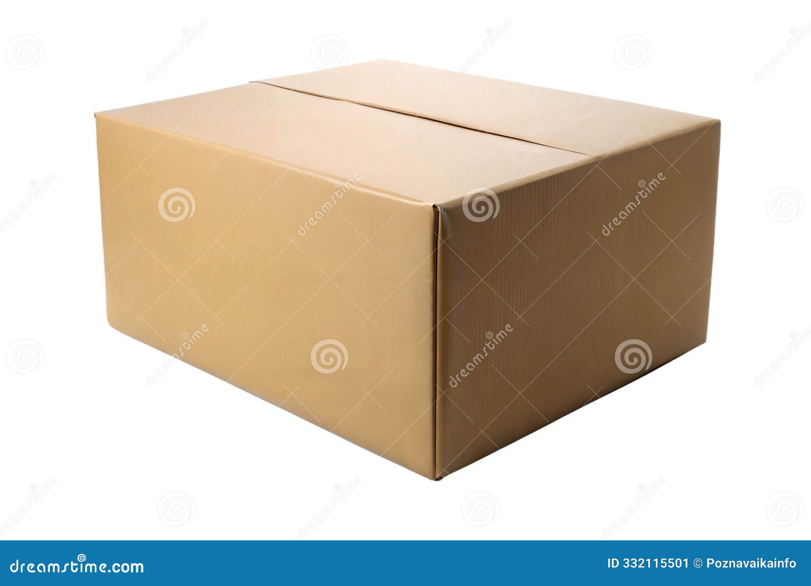 Various Cardboard Boxes Set Against a Plain on Transparent Background ...