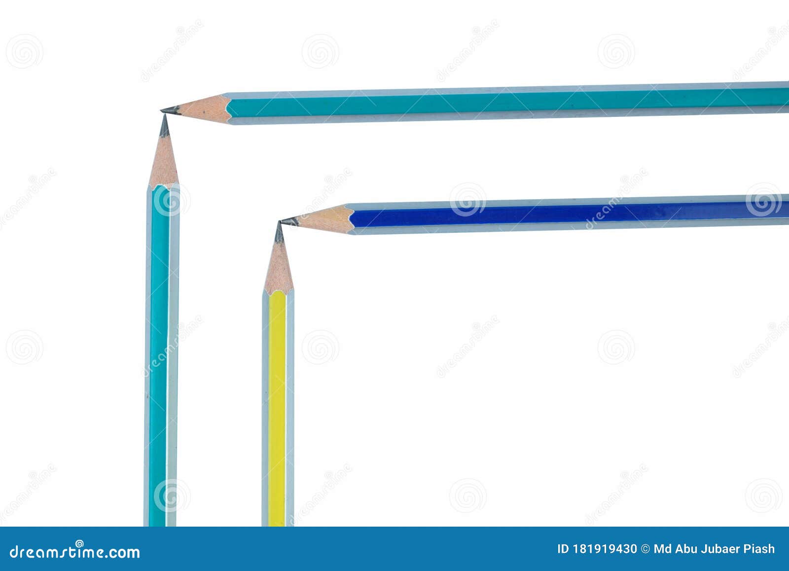 A Red Pencil In The Corner Royalty-Free Stock Image | CartoonDealer.com ...