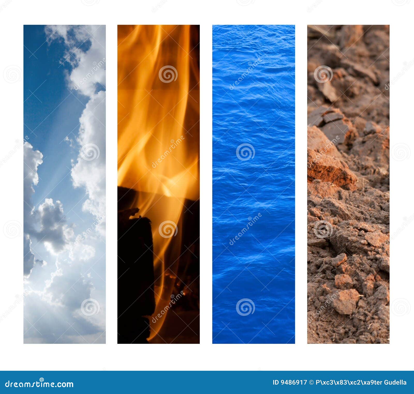 4 Elements Of Nature Wallpaper