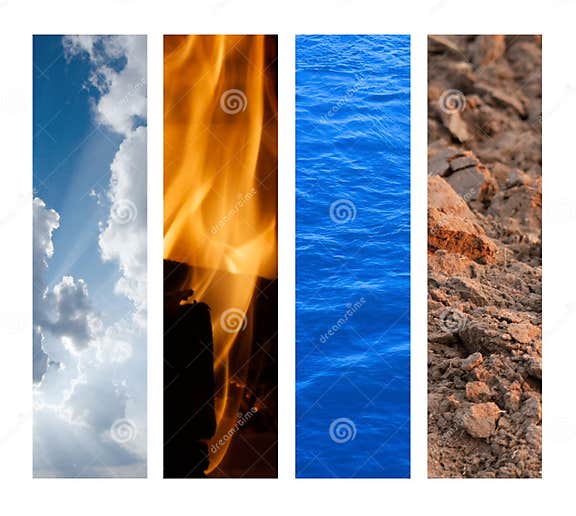 The Four Elements stock image. Image of classical, high - 9486917