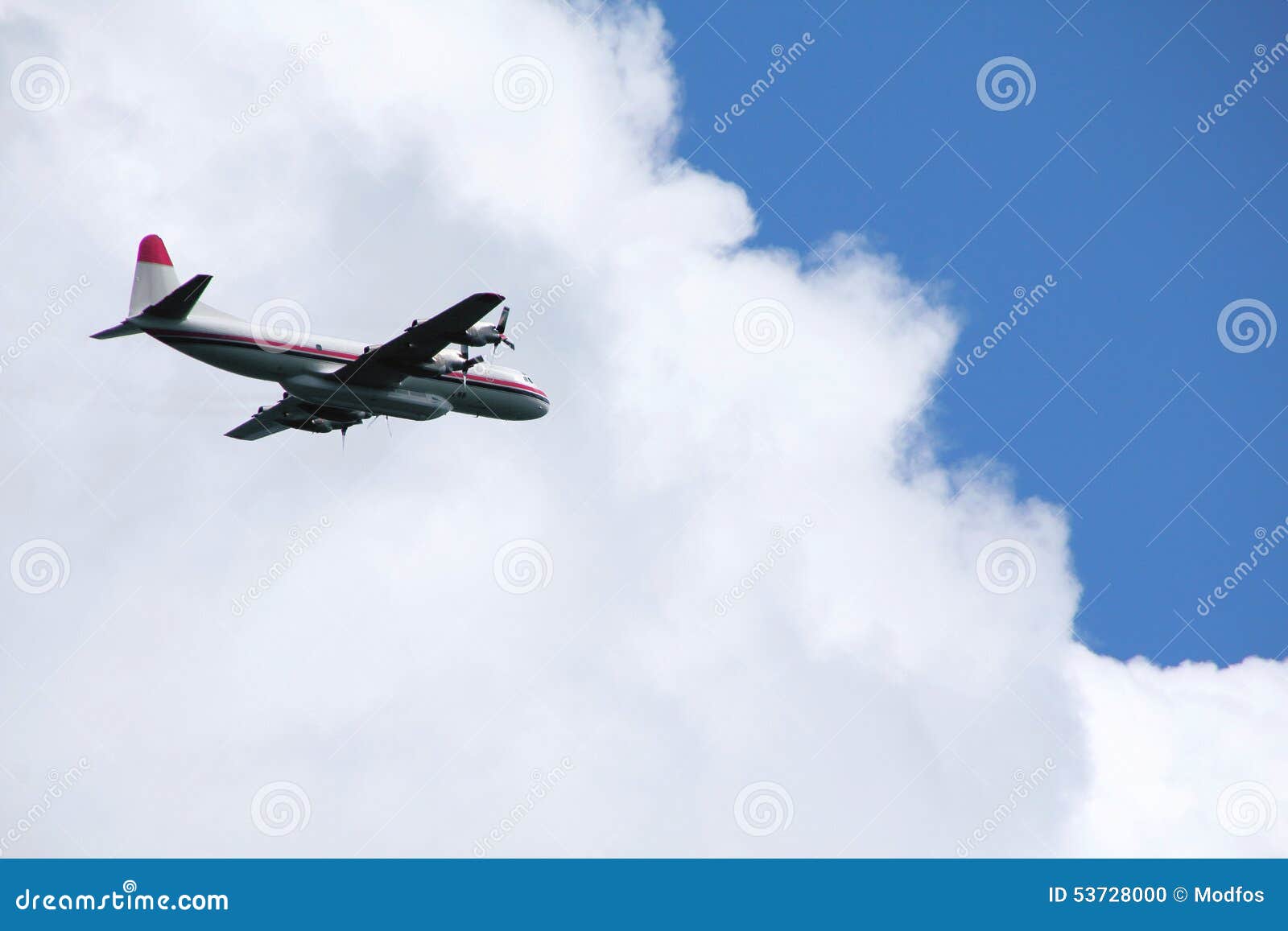 Four Engine Turbo Prop stock photo. Image of prop, size - 53728000