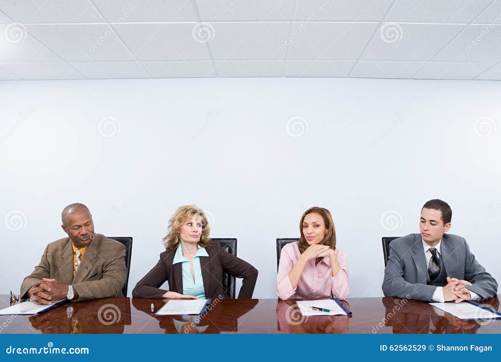 Four envious colleagues stock image. Image of idea, adult - 62562529