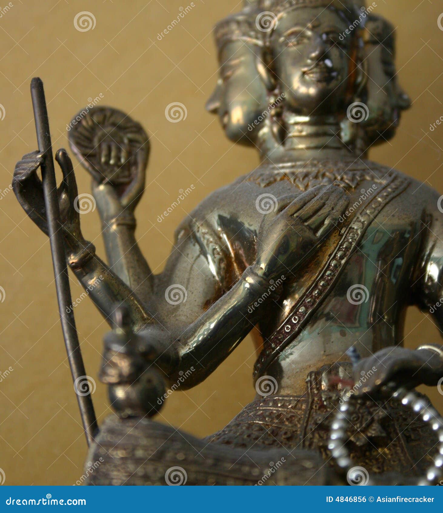 Four Face Buddha stock photo. Image of face, luck, golden - 4846856